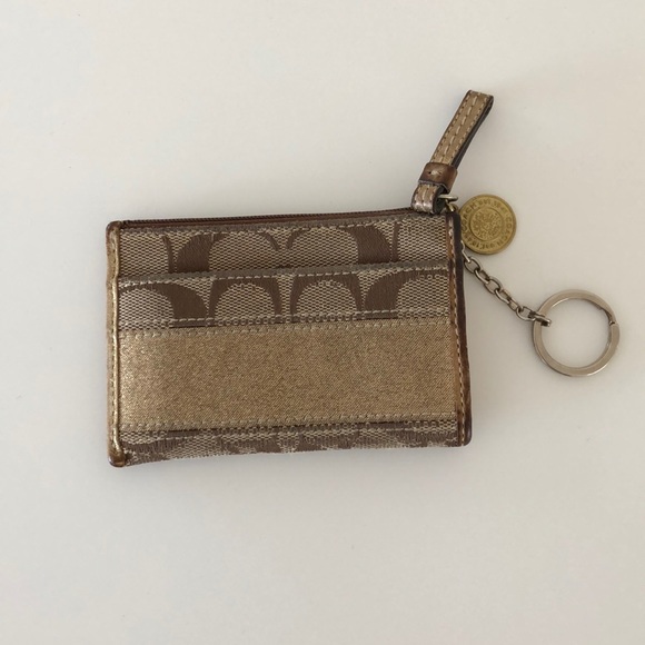 Coach | Accessories | Coach Mini Skinny Keychain Card Holder | Poshmark